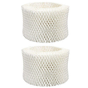 Hasmx 2-Pack Replacement Humidifier Wicks Filter for Vicks WF2 WF-2 V3100 V3500N V3600 V3800 V3900, Honeywell HCM-350 Series HCM-630 HCM-650 HCM-710 HCM-1000, Sunbeam 1118 1119 1120,Kaz 302 Humidifier