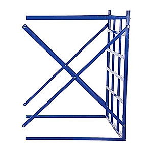 Vestil LBPH-EXT Long Bar Pigeon Hole Rack Extension Bay Kit, Steel, 48-1/2" Width, 60" Height, 46-7/16" Depth