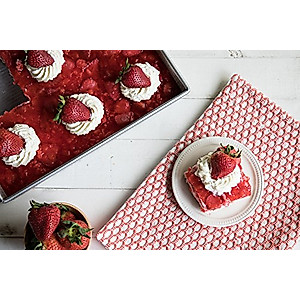 USA Pan Bakeware Muffin Pan, 12-Well, Aluminized Steel and Rectangular Cake Pan, 9 x 13 inch