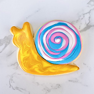 Snail Cookie Cutter, 3.25" Made in USA by Ann Clark