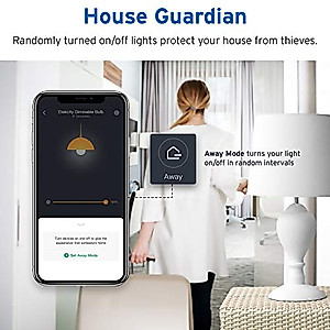 Etekcity ESL100 Smart Light Bulb Works with Alexa, Google Home and IFTTT, 4 Count (Pack of 1), 9W (60W Equivalent), 806LM, 2700K, No Hub Required, 4 Pack