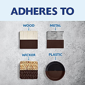 Rust-Oleum 334066-6PK Painter's Touch 2X Ultra Cover Spray Paint, 12 oz, Satin Espresso, 6 Pack