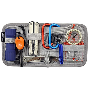 Cocoon CPG5GY GRID-IT!® Accessory Organizer - Small 10.25" x 5.125" (High-Rise Gray)