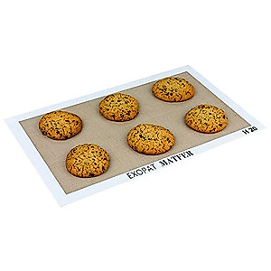Matfer Bourgeat Exopat 11 5/8 by 16 3/8-Inch Nonstick Reinforced Silicone Reusable Baking Mat, Commercial Grade,