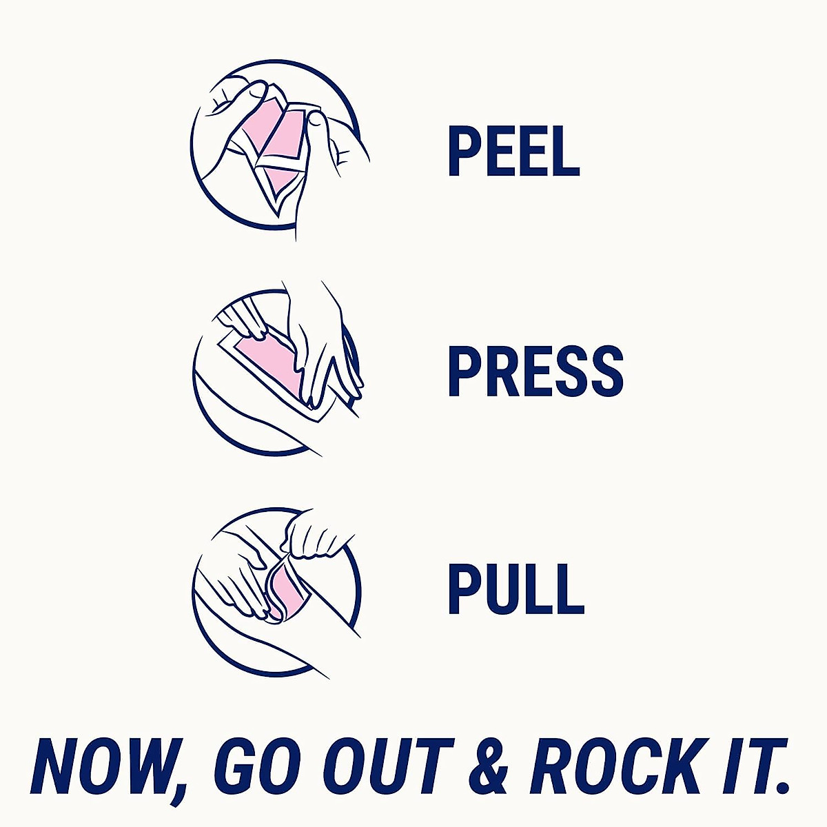 Nair Hair Remover Wax Ready- Strips 40 Count Face/Bikini by Nair