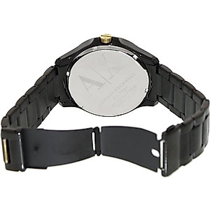 A|X ARMANI EXCHANGE A|X Men's Black Watch