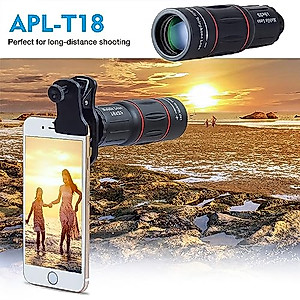 Phone Lens kit 0.45x Super Wide Angle & 12.5X Macro Micro Lens HD Camera Lentes fit for iPhone 6S 7 Xiaomi More cellphones