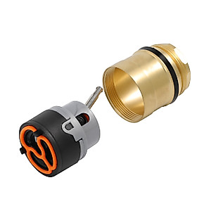 RP50587 Cartridge and RP51503 Bonnet Nut Faucet Valve Kit for Delta for DST Single Handle Kitchen and Lavatory Shower Faucets 36mm Motion Cartridge