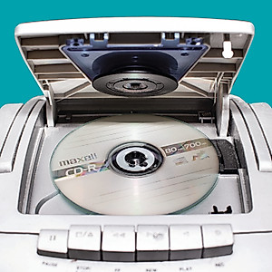 Maxell 648210 CD-R Discs, 700MB/80min, 48x, w/Slim Jewel Cases, Silver, 10/Pack