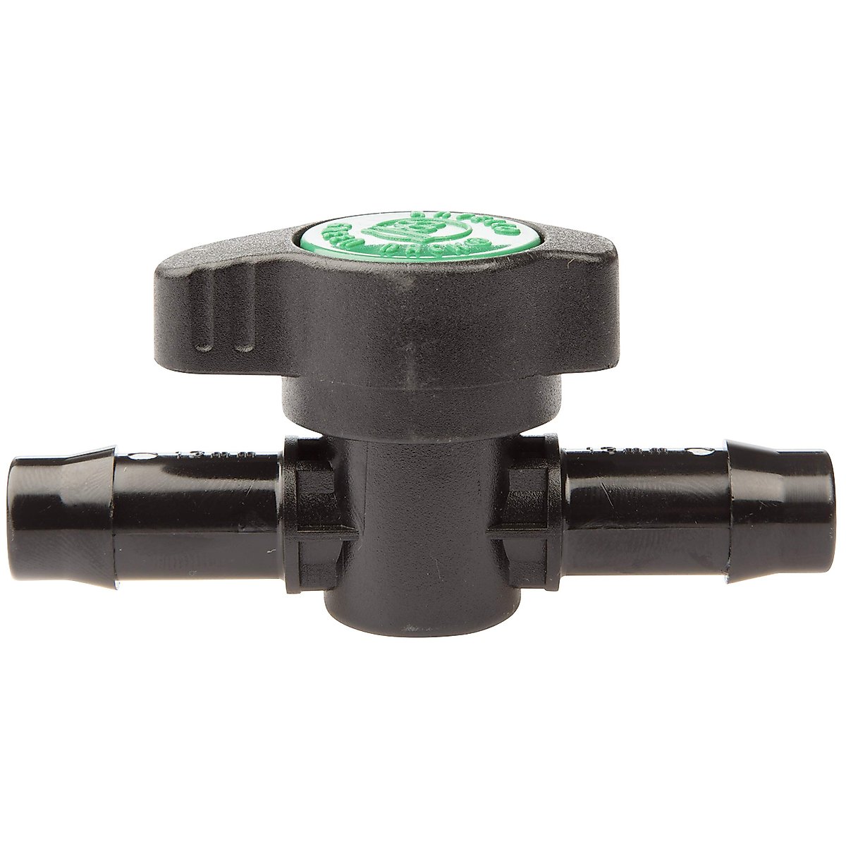 The Original Safety Siphon 3/4 Inch Barbed Shut Off Valve - Simple On and Off Operation w/O-rings to Prevent Leaking - Splice in Line for Easy Flow Control - Constructed from Wear-Resistant Plastic