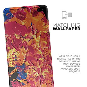 DesignSkinz Liquid Abstract Paint V6 Protective Vinyl Decal Wrap Skin Cover Compatible with The Samsung Galaxy S20 (Screen Trim & Back Glass Skin)