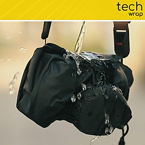 The Tech Wrap Standard 17.5" x 17.5" Camera Protective Wrap - Camera Wraps Lens Protector - Camera Travel Accessories - Camera Pouch DSLR Sleeve Case