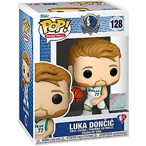 POP NBA: Mavericks - Luka Dončić (City Edition 2021) Funko Vinyl Figure (Bundled with Compatible Box Protector Case)