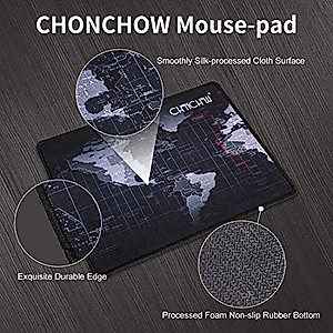 CHONCHOW 87 Keys TKL Gaming Keyboard and Mouse Combo, Wired LED Rainbow Backlit Keyboard 800-3200 DPI RGB Mouse, Gaming for PS4 Xbox PC Laptop Mac