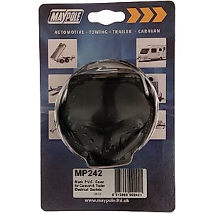 Maypole MP242 Socket Cover Black