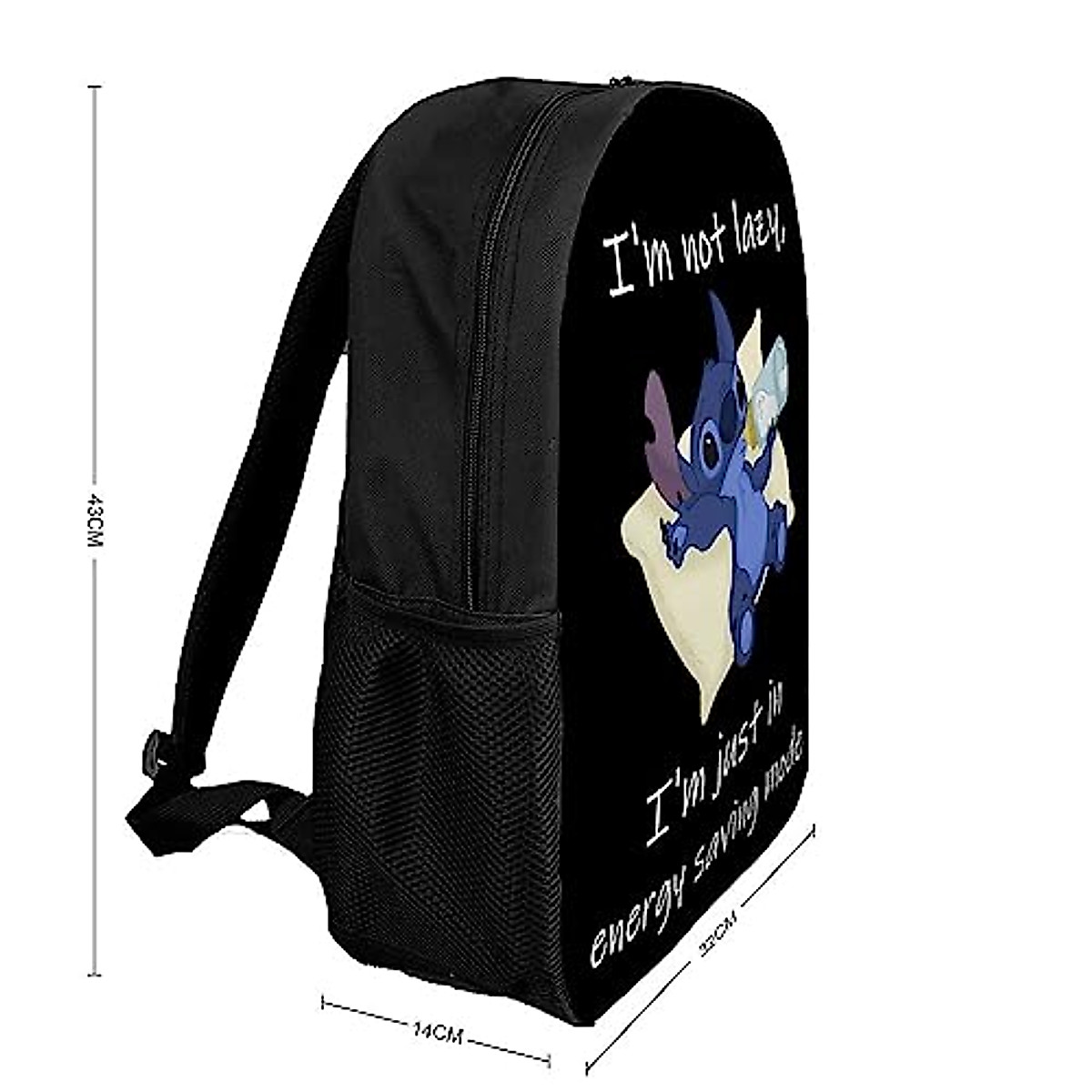 dvyuwhe 3pcs Cute Backpack Set for Boys Girls,Cartoon Backpack with Adjustable Lunch Bag And Pencil Case for Work/Travel