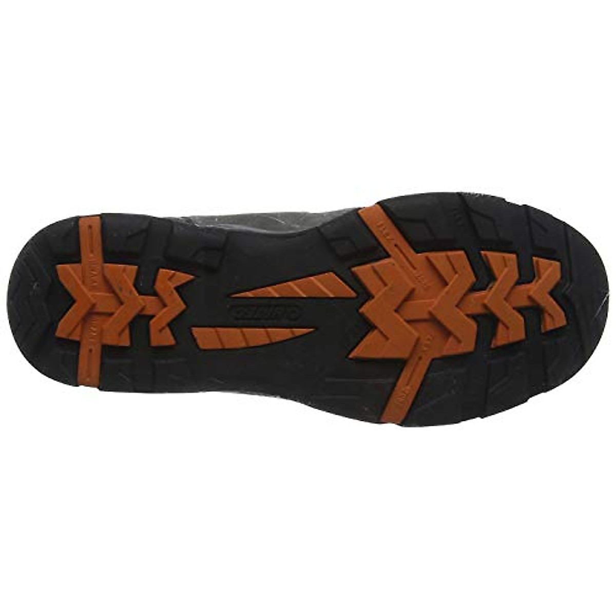 Hi-Tec Men's BANDERRA II Low WP Wide Rise Hiking Boots, Grey Charcoal Graphite Burnt Orange 51, 11