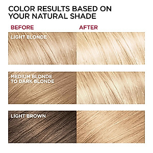 L'Oréal Paris Superior Preference Fade-Defying + Shine Permanent Hair Color, LB01 Extra Light Ash Blonde, Hair Dye Kit (Pack of 1)