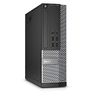 Dell Optiplex 7020 Small Form Desktop, Quad Core i7 4770 3.4Ghz, 16GB DDR3 RAM, 1TB SSD Hard Drive, DVD-RW, Windows 10 (Renewed)