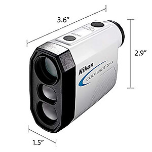 Nikon COOLSHOT 20 GII Golf Laser Rangefinder, White, 16667