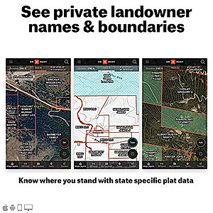 onX Elite: Nationwide Digital Map Membership for Phone, Tablet, and Computer - Color Coded Land Ownership - 24k Topo - Hunting Specific Data - Updates Hunt Chip