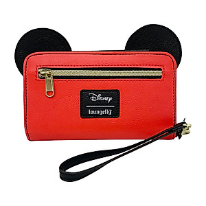 Loungefly Disney Mickey Mouse Cosplay Character Zip Around Tech Wallet