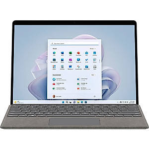 Microsoft Surface Pro 9, 13" Touchscreen 2-in-1 Tablet, 12th Gen Intel Core i5-1235U, Intel Iris Xe Graphics, 8GB DDR5 RAM, 512GB SSD, Windows 11h, Platinum, Device Only, with Stylus Pen
