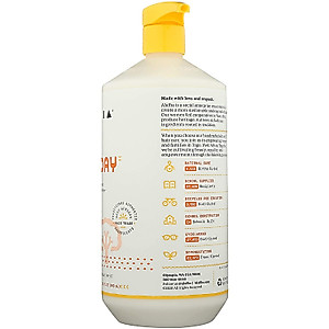 Alaffia EveryDay Shea Conditioner, Moisturizes, Restores and Protects. Made with Fair Trade Shea Butter, Cruelty Free, No Parabens, Vegan, Unscented 32 Fl Oz