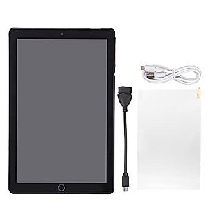 Tablet PC, 10.1in Tablet Eight Core CPU Processor for System (Black)