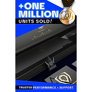 Dalstrong Shadow Black Series Curved Boning Knife 6" Bundled with Butcher & Breaking Knife 10" - NSF Certified