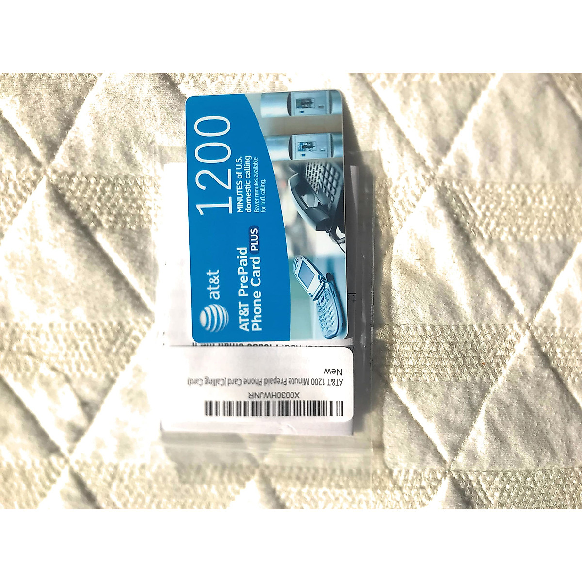 AT&T 1200 Minute Prepaid Phone Card (Calling Card)
