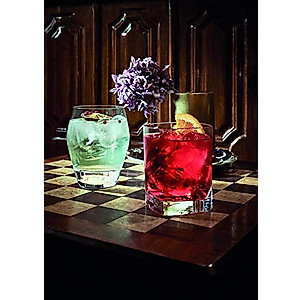 Luigi Bormioli, us kitchen, LUIG9 Strauss 11.75 oz Double Old Fashion Glasses, 6 Count (Pack of 1), Clear