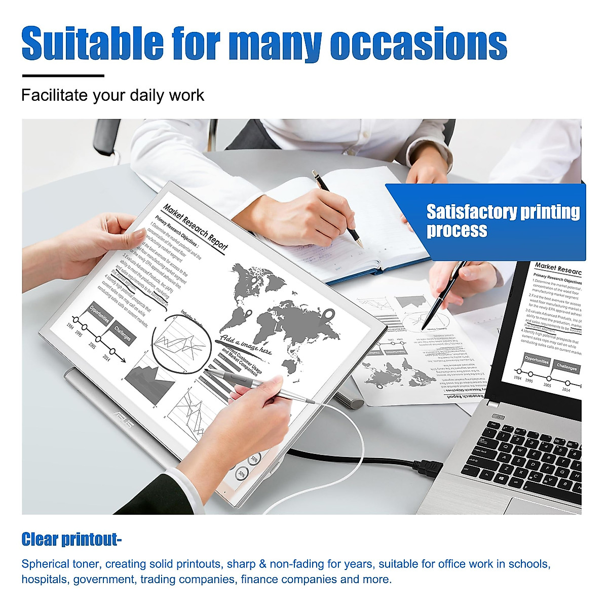 1 Pack TN-350 TN350 Black Toner Cartridge Replacement for Brother DCP-7010 7020 7025 IntelliFax 2820 2910 2920 2850 MFC-7220 7225 7820 7420 7820N HL-2040 2040N 2070N 2030 2040R Printer.