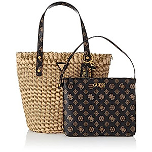GUESS Lilica Shopper, Brown Logo