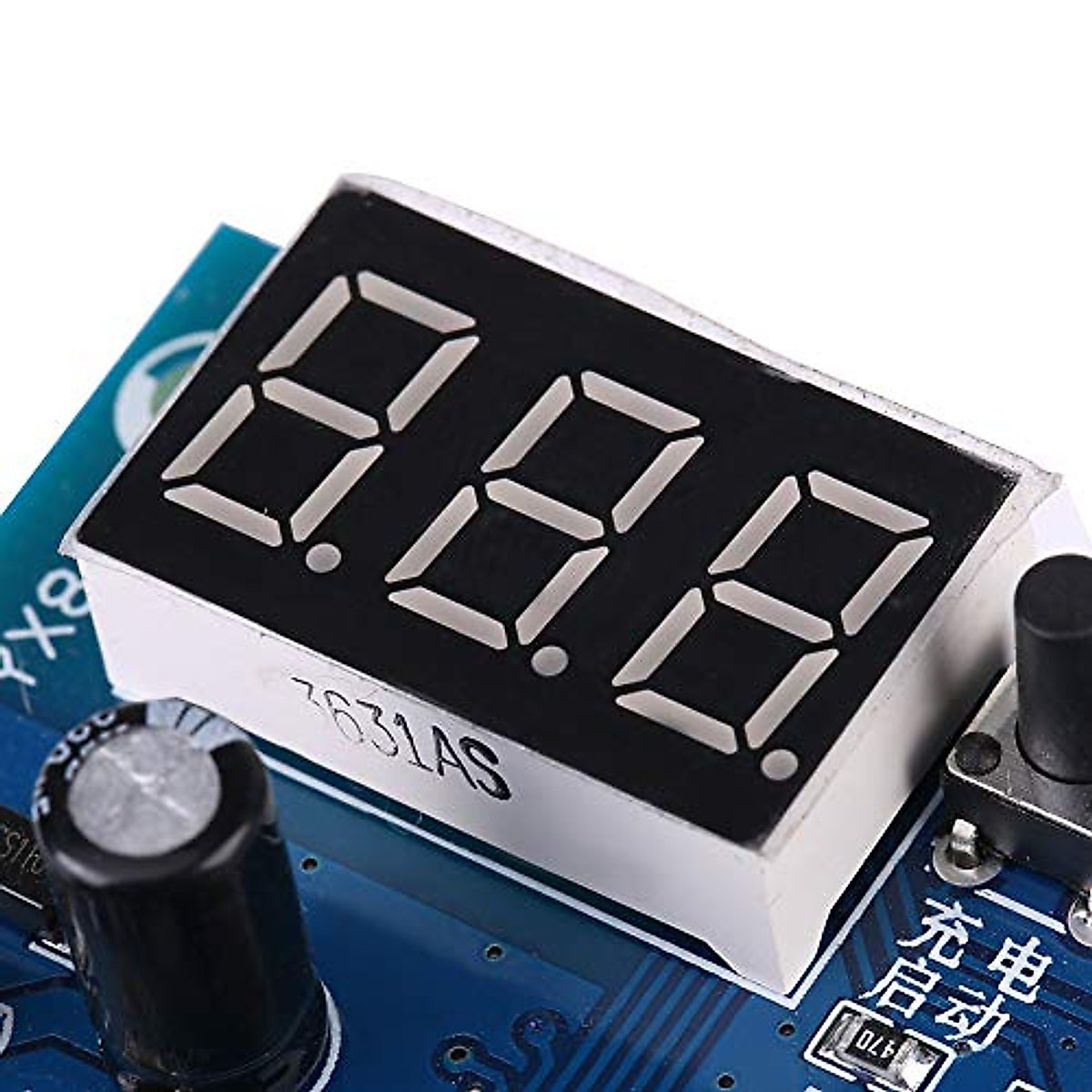Battery Charging Controller Module, 6-60V 10A Lithium Battery Charging Control Module Board Automatic Charger Power Source Switch for Car Generators, Solar Power, Wind Turbines