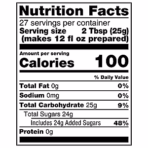 Lipton Peach Iced Tea Mix, Sweetened, Makes 10 Quarts (Pack of 6)