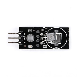 000 JESSINIE 10Pcs DS18B20 Digital Temperature Sensor Module Single Bus Digital 18B20-55~125℃ Temperature Detector