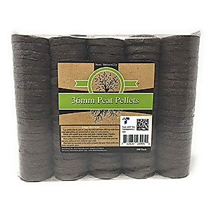 Root Naturally 36mm Peat Pellets - 100 Count
