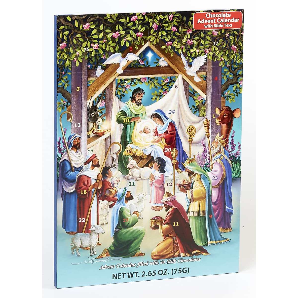 Alleluia Chocolate Advent Calendar (Countdown to Christmas)