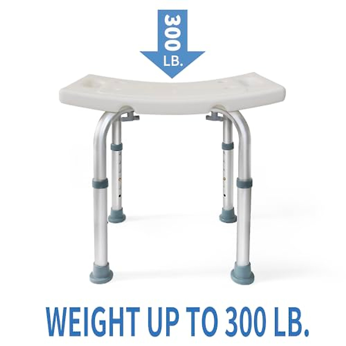 DEZOON Shower Chair for Elderly-with Shower Handle-Shower Seat for Inside Shower Tool-Free Shower Stool Small with 6 Adjustable Heights Bathtub Chairs for Disabled,Seniors