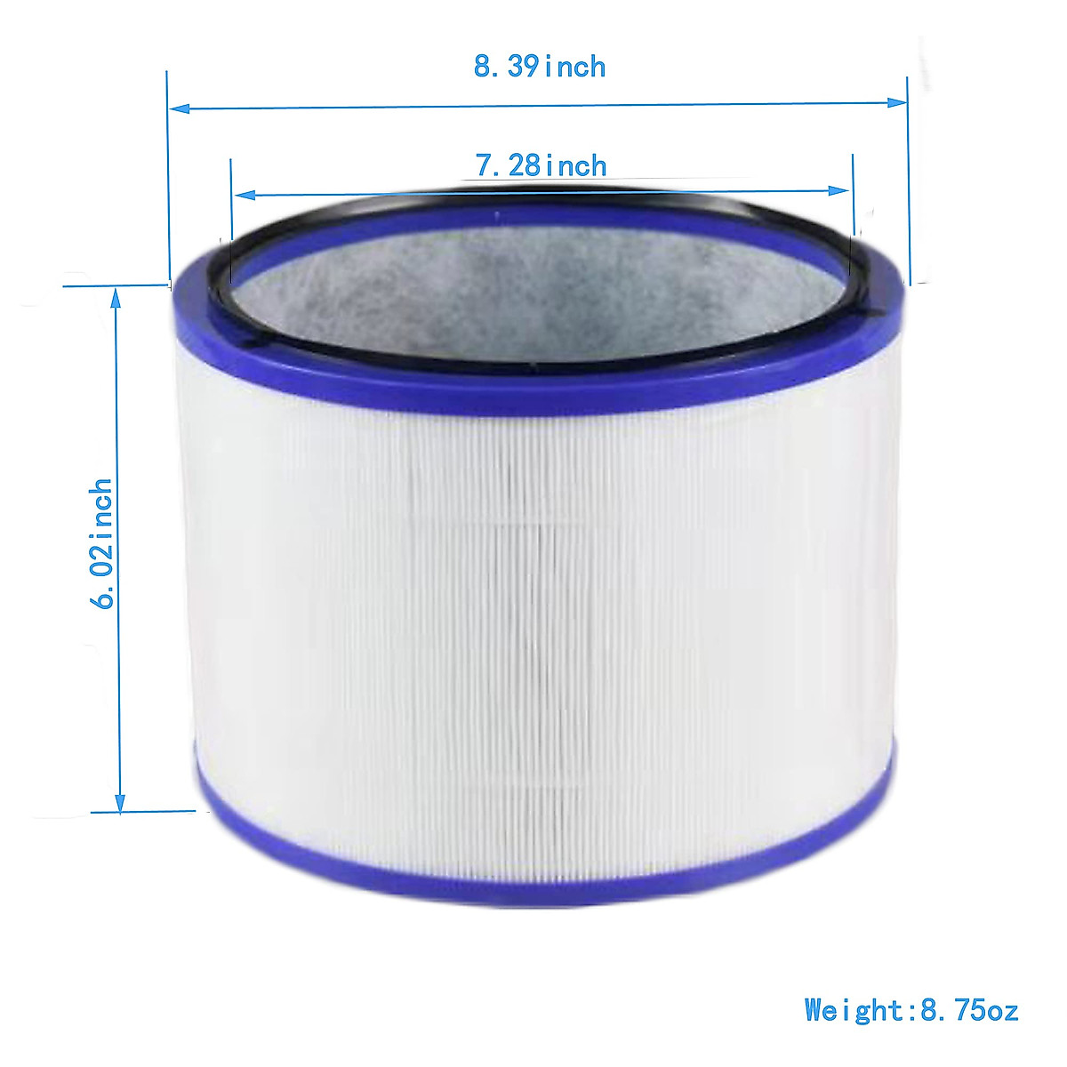 LIANRUN Replacement Filter for Dyson HP00 HP01 HP02 HP03 DP01 DP02 DP03 HEPA Compatible with Desk Replace Part # 968125-03 for Dyson Pure Hot Cold Link Fans