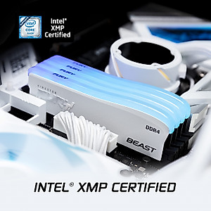 Kingston Technology Fury Beast RGB Special Edition 32GB (2x16GB) 3200MT/s CL16 DDR4 Desktop Memory Kit of 2 | Infrared Syncing | Intel XMP & AMD Ryzen Ready | RGB CTRL Software | KF432C16BWAK2/32