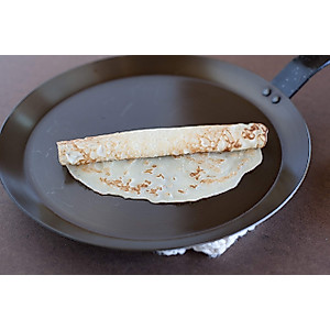 BelleVie Carbon Steel Crepe Pans Series (Dia 9 1/2" x H 5/8")"