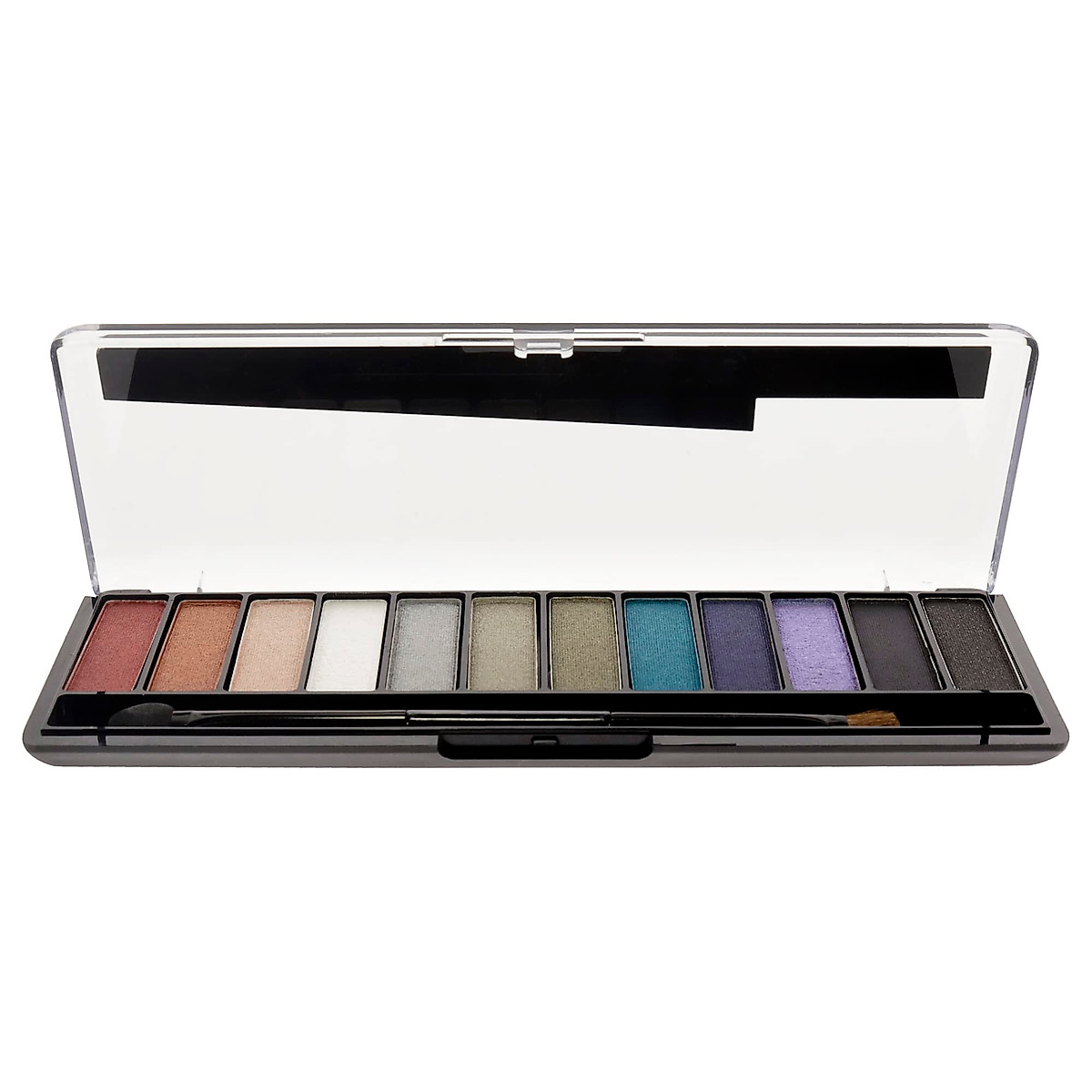 Rimmel London Magnif'Eyes Eyeshadow Palette, 12 Shades, Blendable Formula, Versatile, 006, Wow, 0.5oz