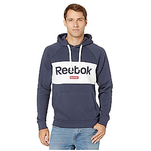 Reebok Training Essentails Big Logo Hoodie, Heritage Navy, Large