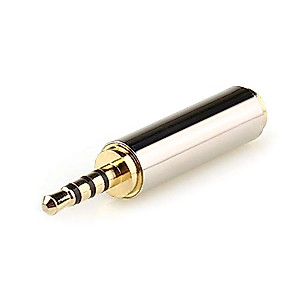 LEOU New 2.5mm Male to 3.5mm Female Audio Headphone Adapter 2 PCS (2.5M-3.5F-2PCS)