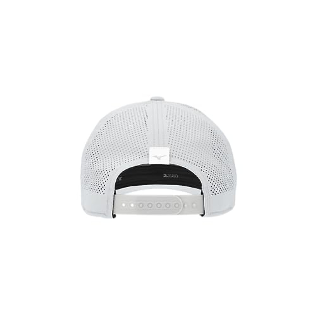 Mizuno Standard Tour Vent Snapback, Light Grey-White