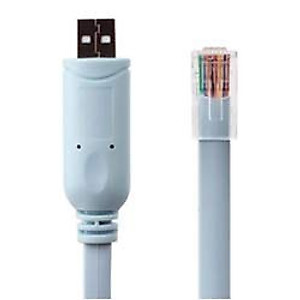 RW RoutersWholesale DB9 to RJ45 Console Cable 72-3383-01 Compatible/Replacement for Cisco CAB-CONSOLE-RJ45= (FTDI USB Type A to RJ45)