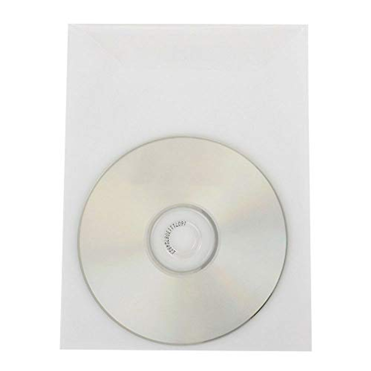 50 Clear CPP Plastic DVD Sleeves with Flap for 14mm DVD Box Awork & 2 disc Non-Woven sleeves By StarTechDeals