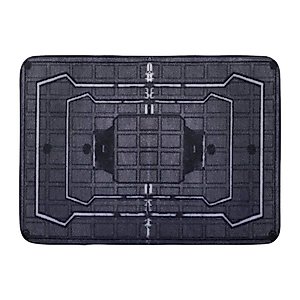 Rainbow Frost Six Siege Bath Mat, Bathroom Rugs Soft Bath Rugs Non Slip, Washable Floor Rug Floor Mat Home Decor for Kitchen Bedroom 24" X 16"
